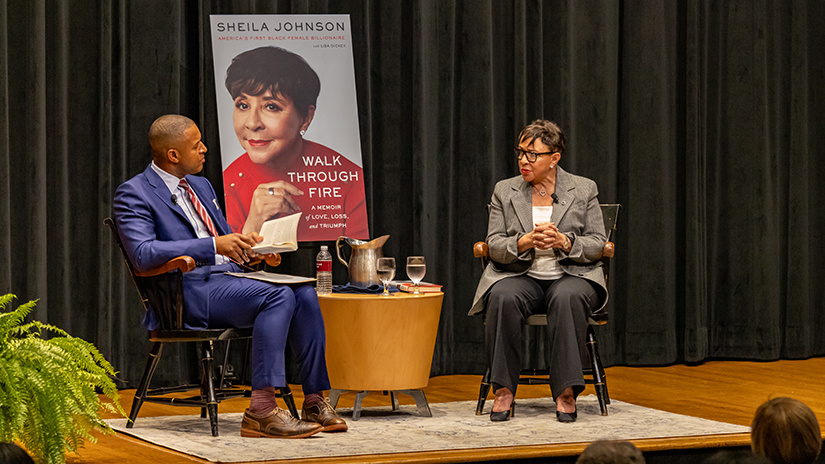 College of HRSM Dean's Executive Lecture Series Presents Sheila Johnson and Craig Melvin on Oct ...